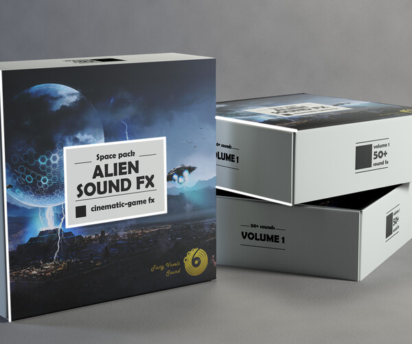 ArtStation - 50+ Alien sound fx| sci-fi space sounds pack collection ...