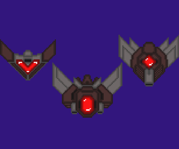 ArtStation - Pixel Nebula Shoot em Up Pack | Game Assets