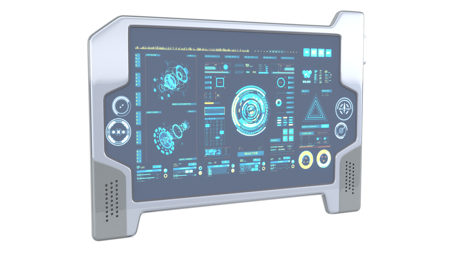 ArtStation - Sci-fi Touch Pad | Game Assets