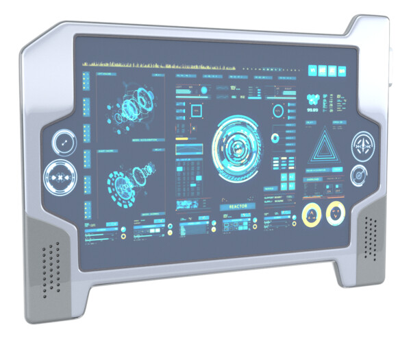 ArtStation - Sci-fi Touch Pad | Game Assets