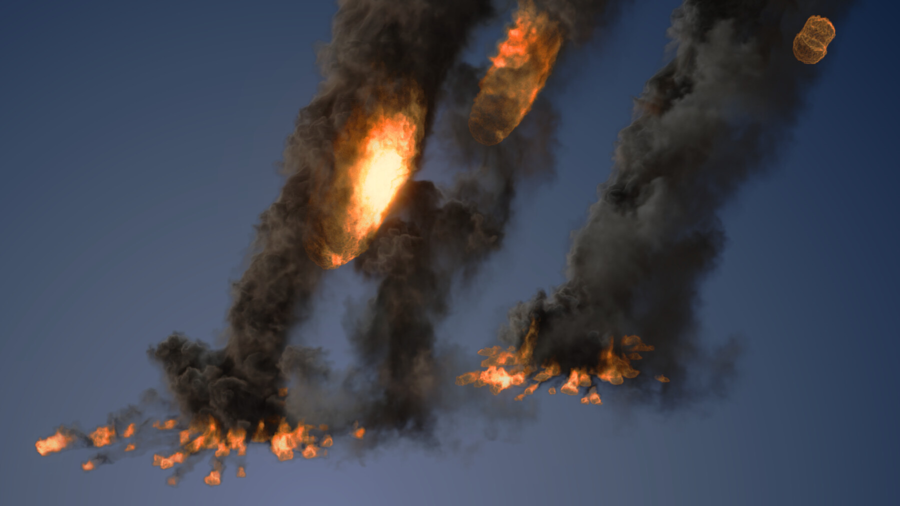 ArtStation - Meteor Strike FumeFX | Game Assets