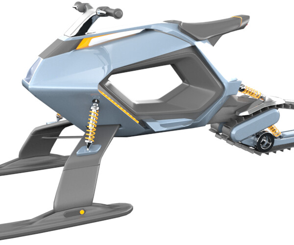 ArtStation - Snowmobile | Game Assets