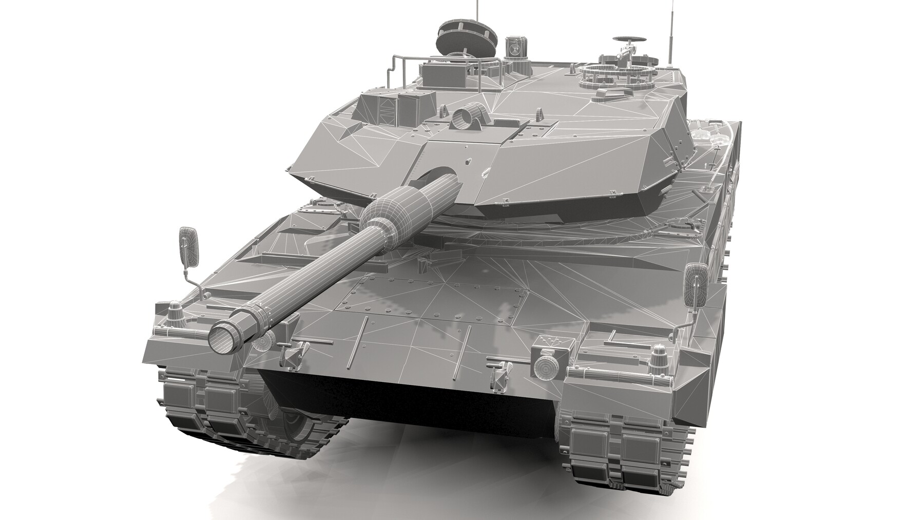 ArtStation - Leopard 2 Tank - 4K | Resources