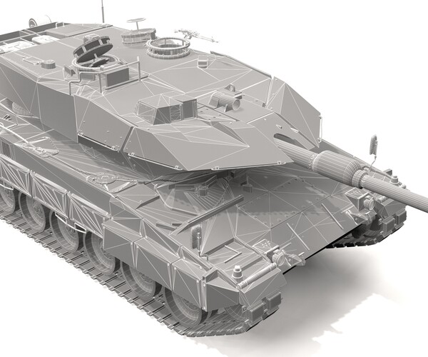 ArtStation - Leopard 2 Tank - 4K | Resources