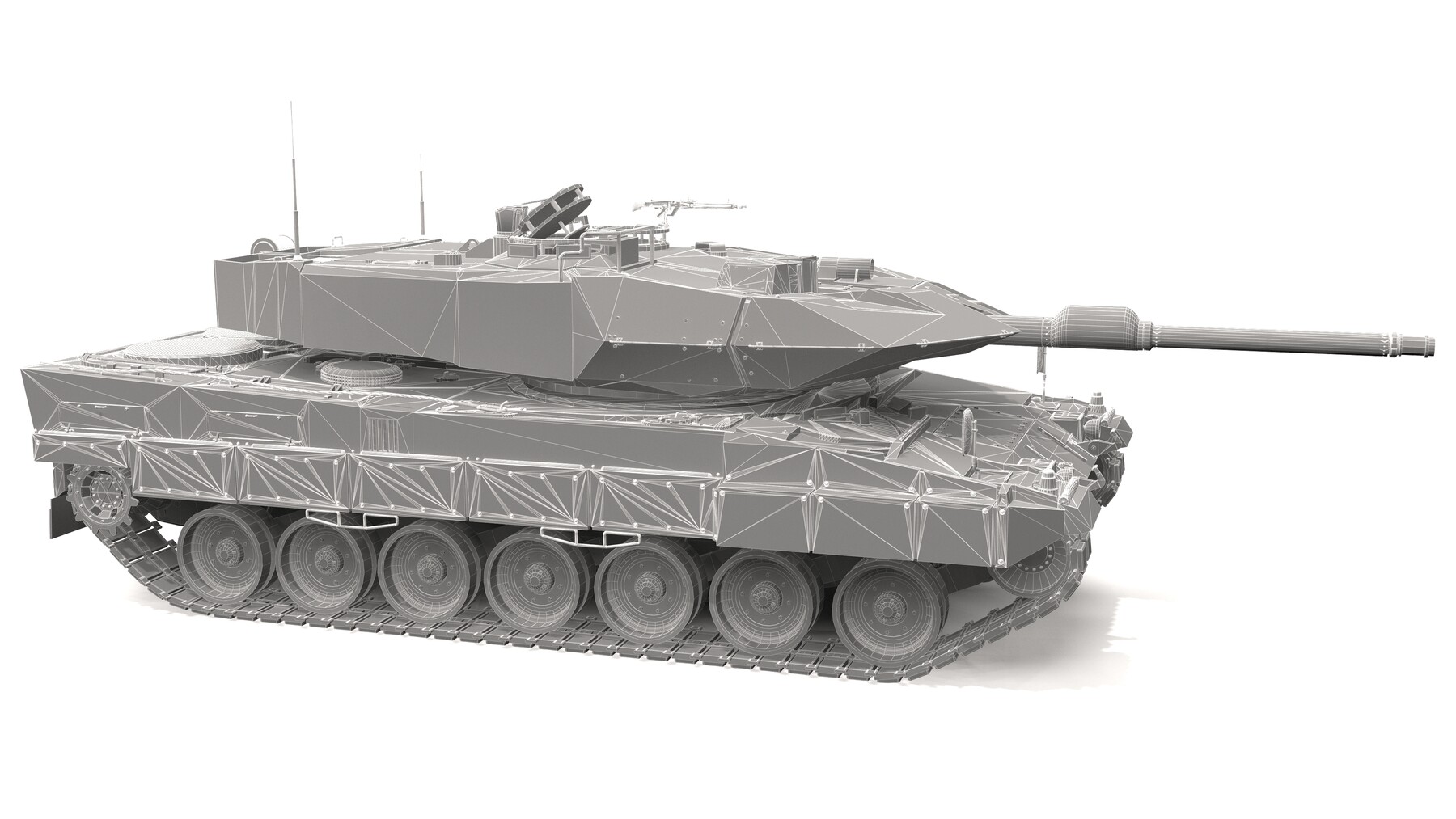 ArtStation - Leopard 2 Tank - 4K | Resources