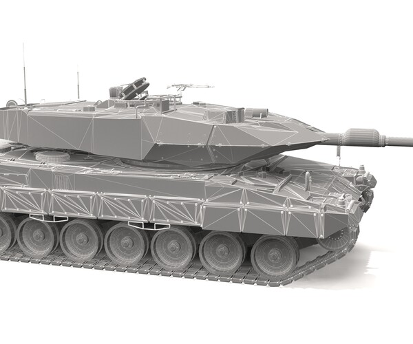 ArtStation - Leopard 2 Tank - 4K | Resources