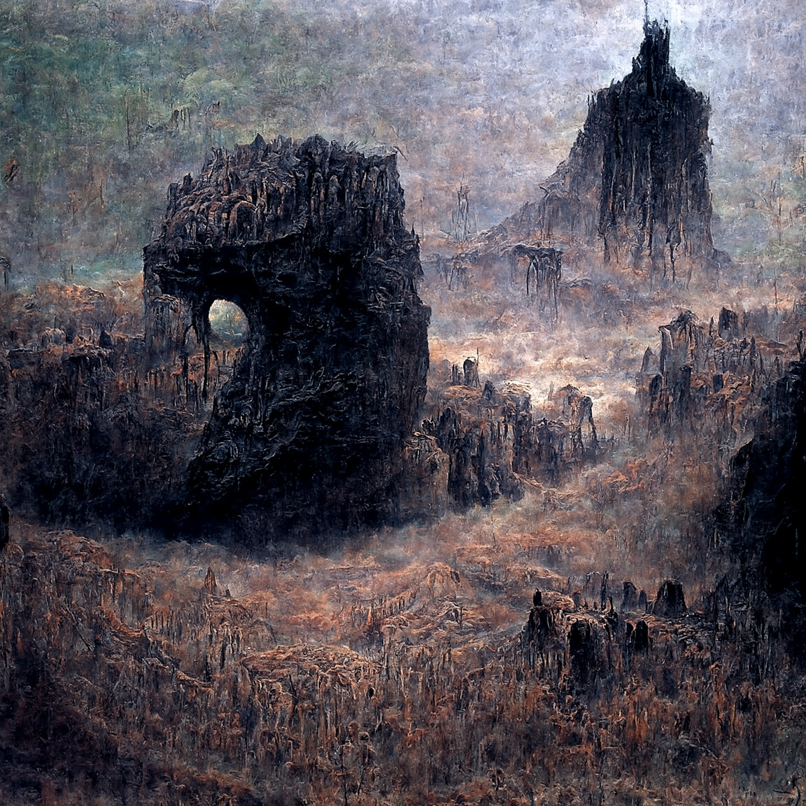 ArtStation - Alien planet landscape #2 | Artworks