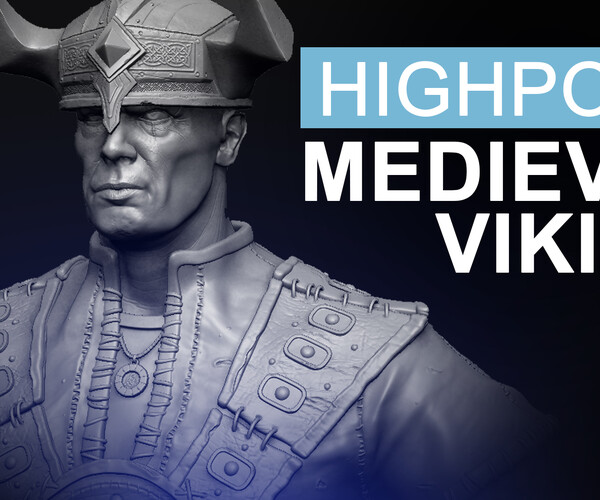 ArtStation - [HIGHPOLY] Medieval Viking | Game Assets