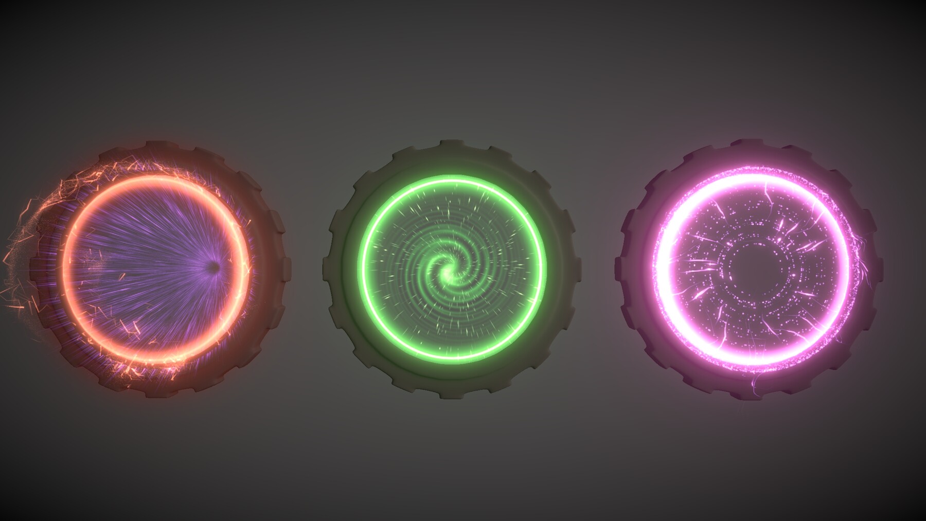 ArtStation - VFX Graph - Portal Effects - Vol. 1 | Game Assets