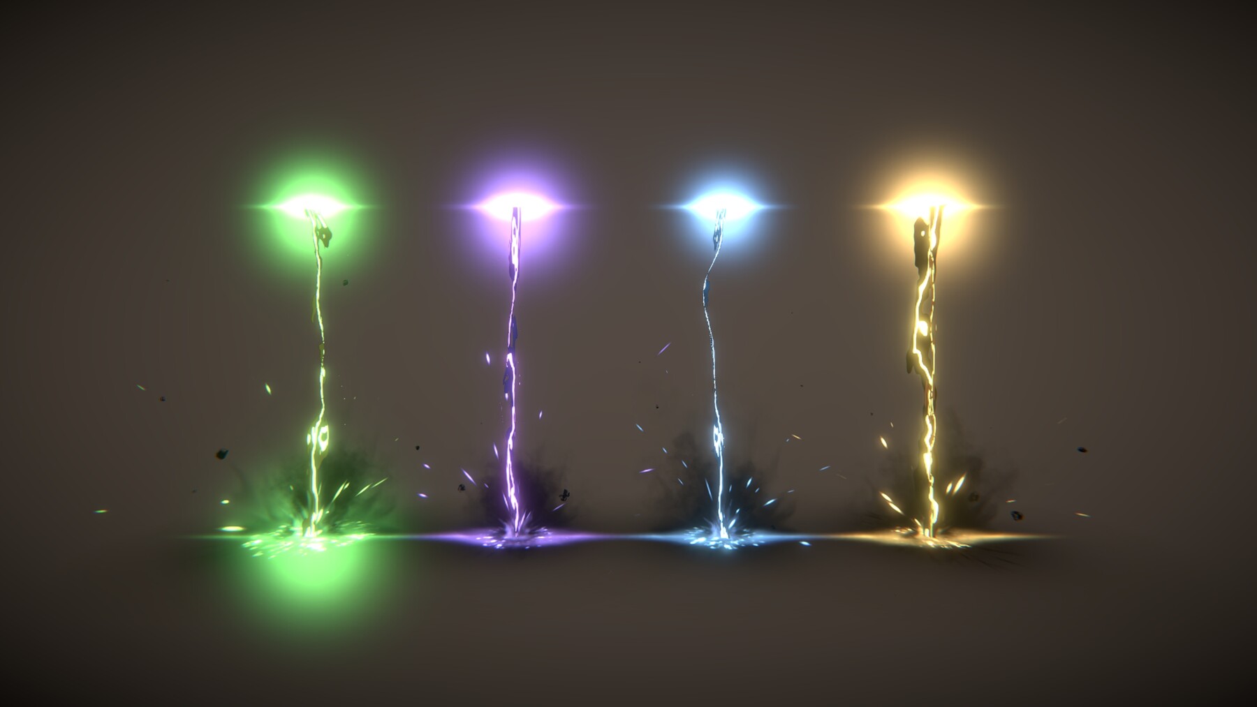 ArtStation - VFX Graph - Lightning Effects - Vol. 1 | Game Assets