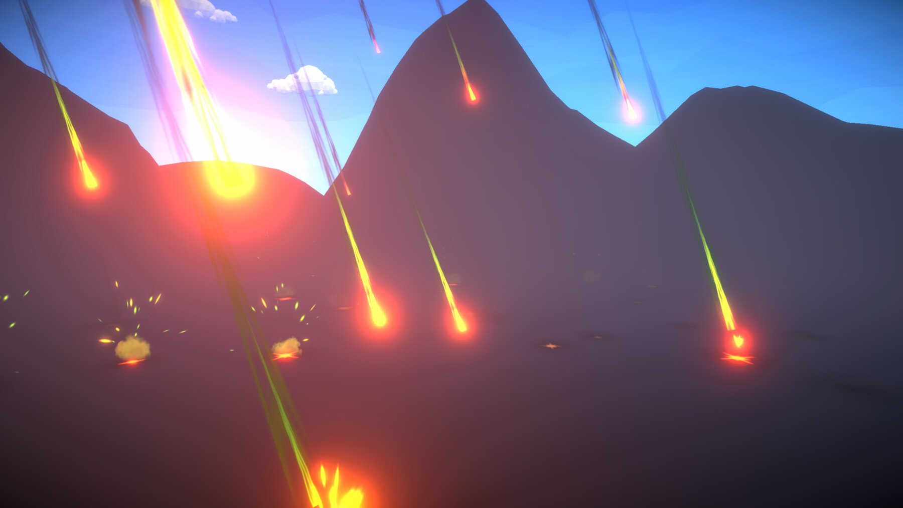 ArtStation - VFX Graph - Meteor Rain - Vol. 1 | Game Assets