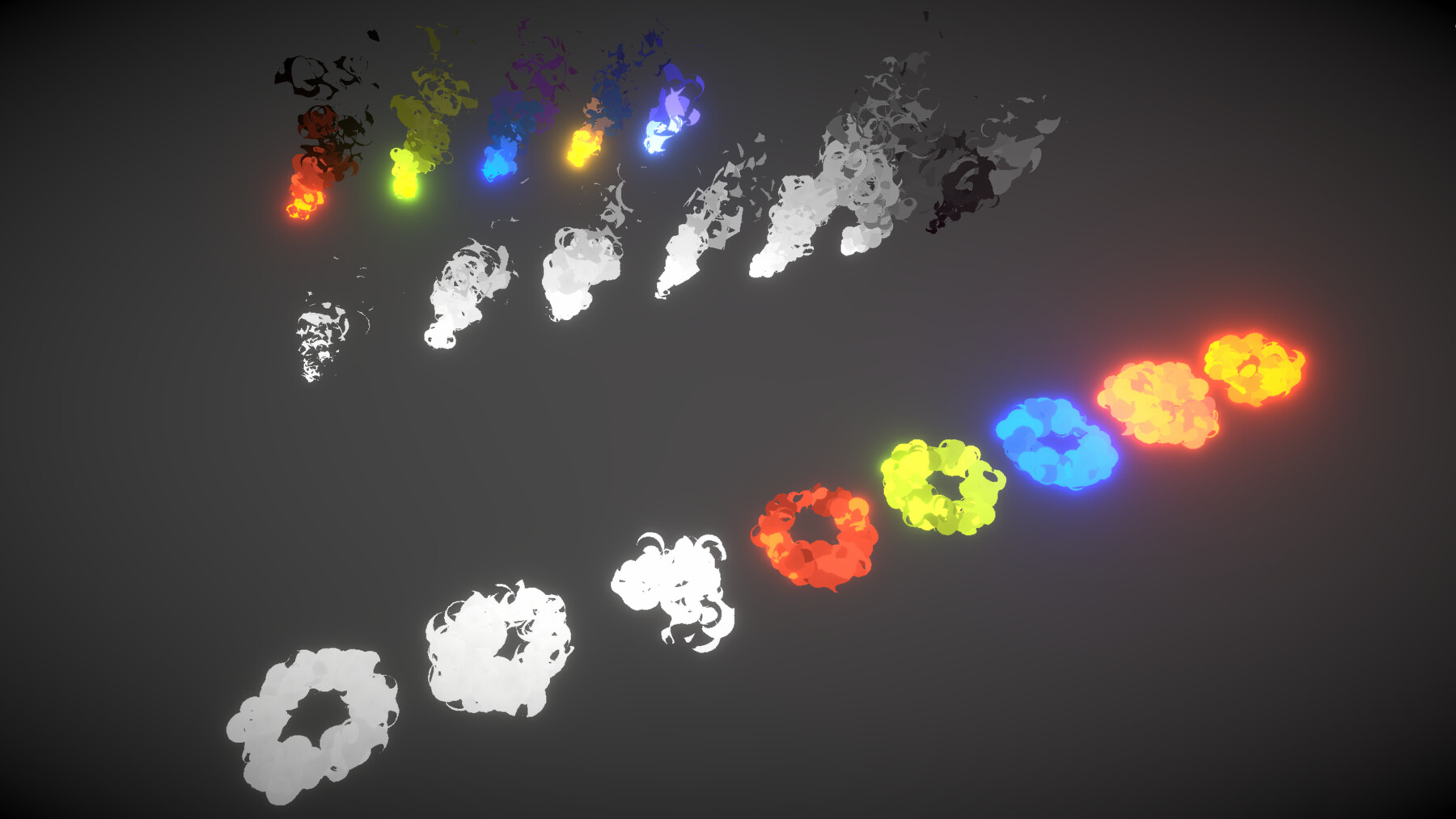 ArtStation - VFX Graph - Stylized Smoke - Vol. 1 | Game Assets