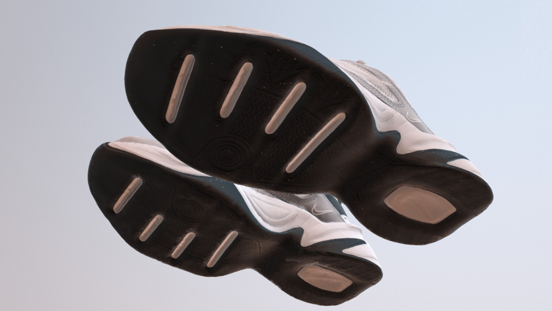 ArtStation - NIKE M2K TEKNO SHOES low-poly PBR | Game Assets