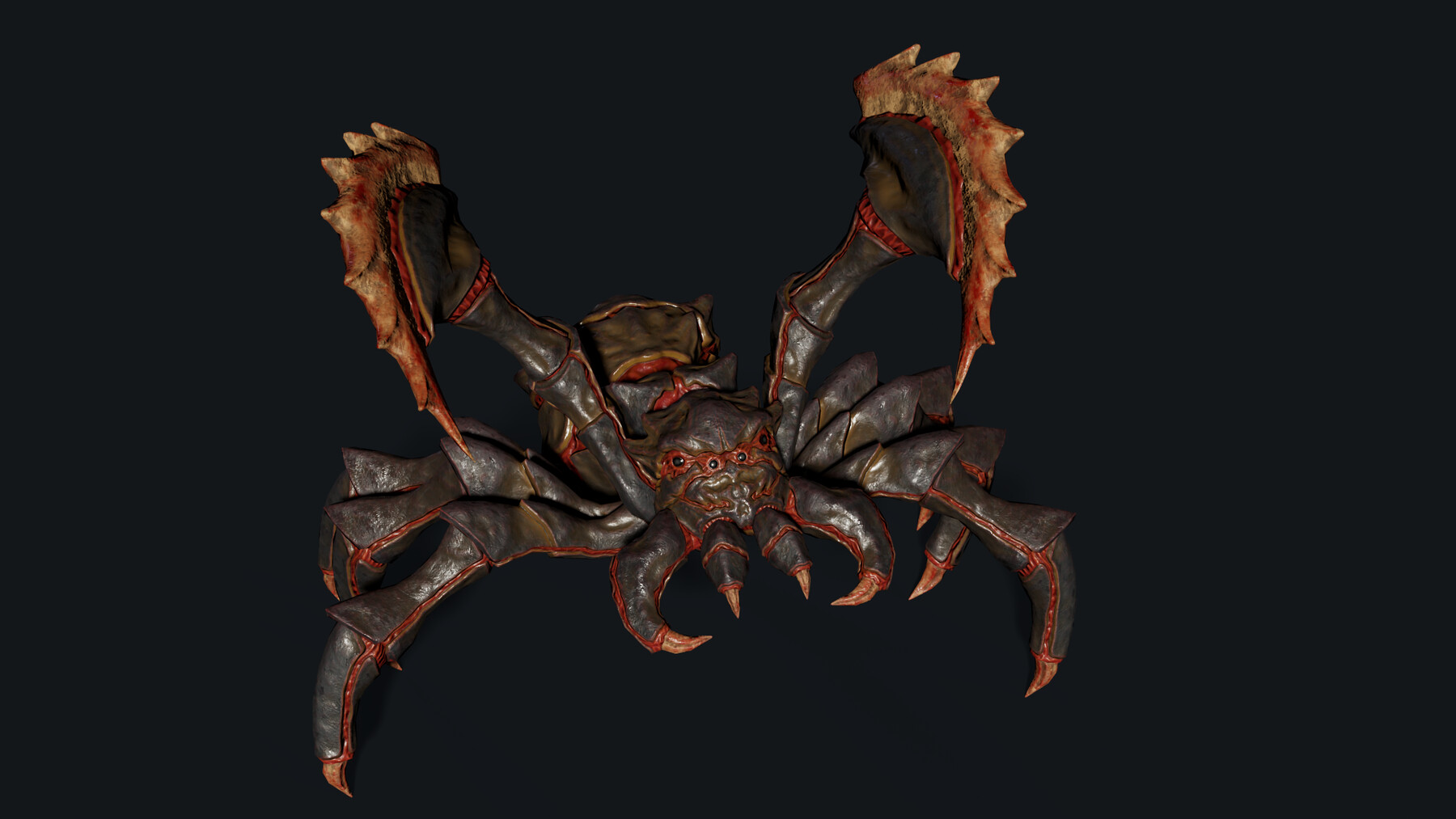 ArtStation - Evil Spider 3 | Game Assets