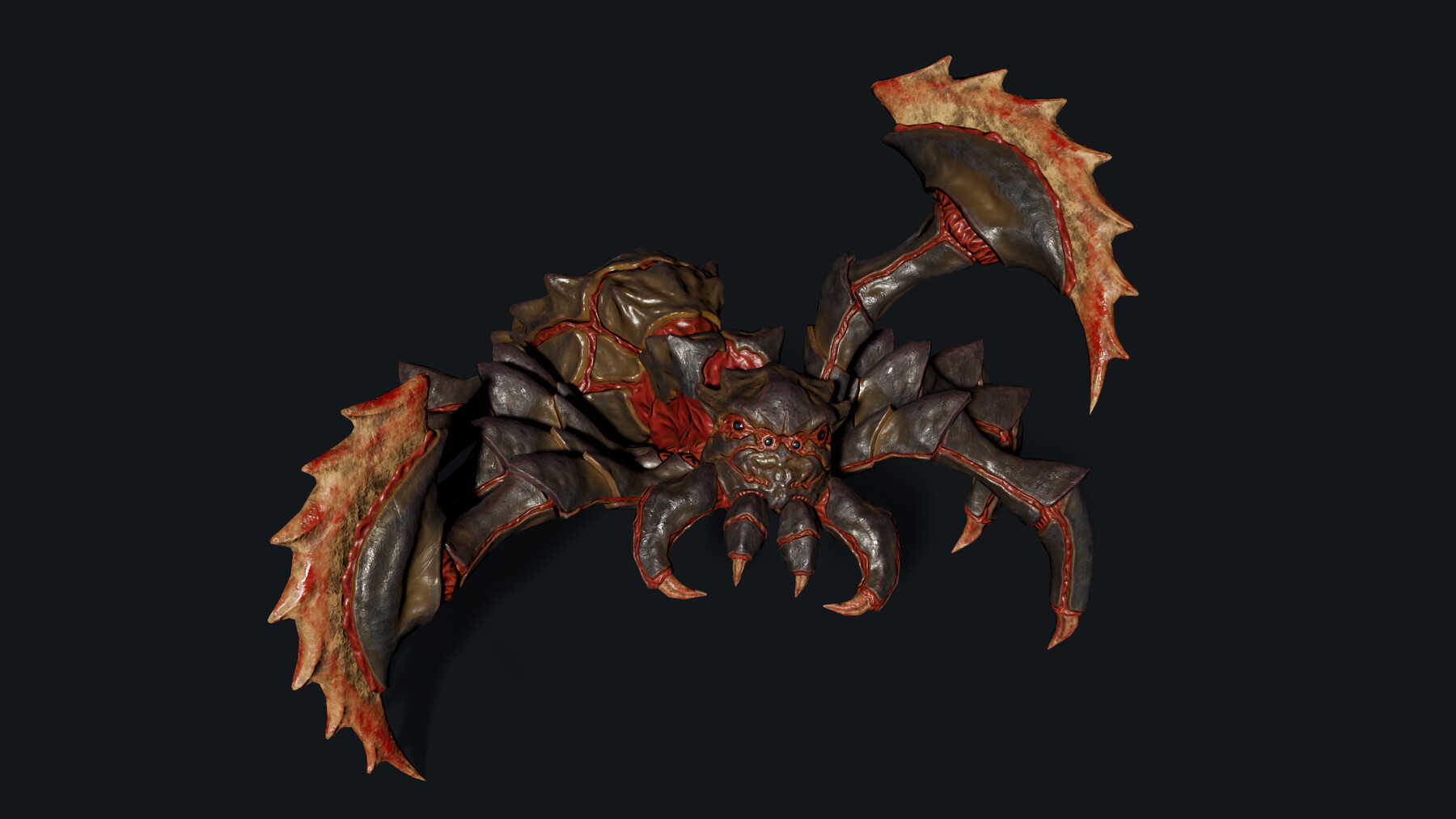 ArtStation - Evil Spider 3 | Game Assets