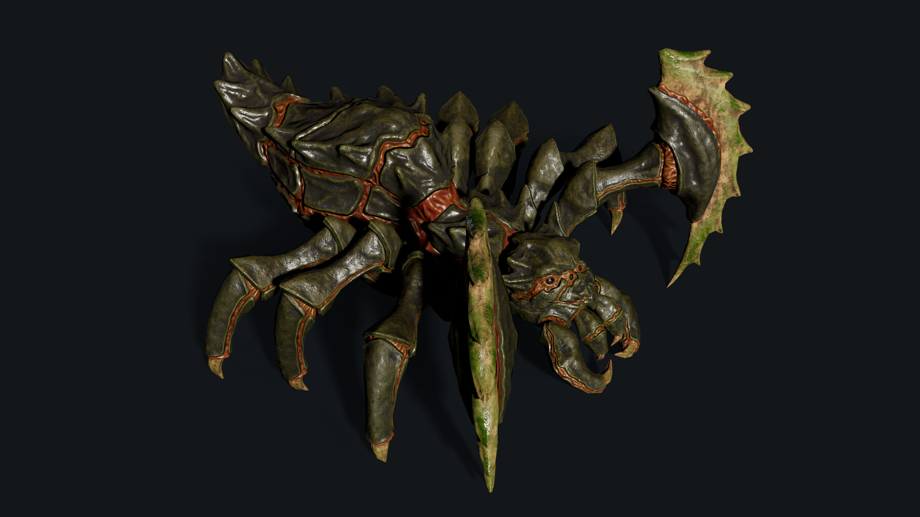 ArtStation - Evil Spider 3 | Game Assets