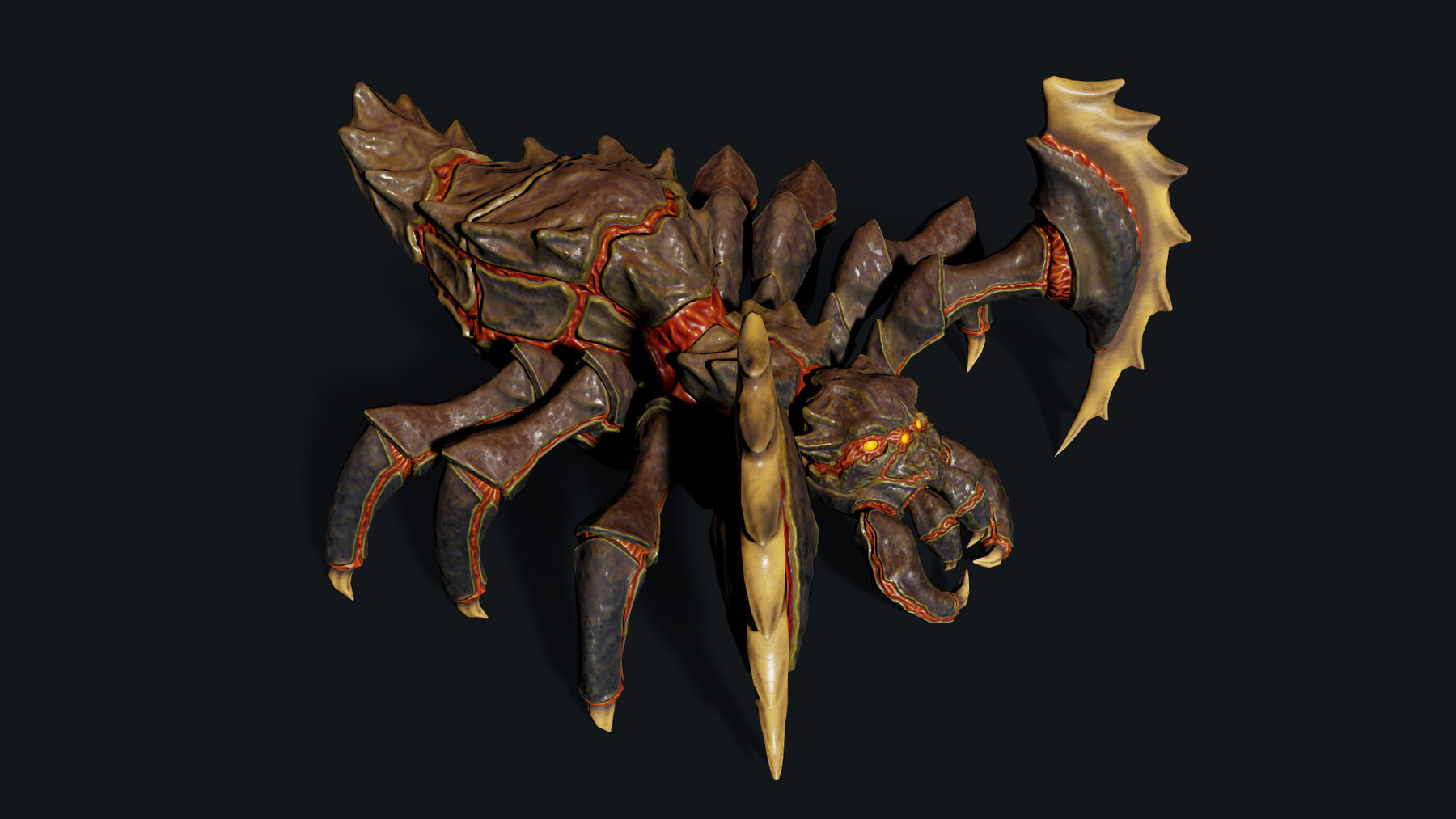 ArtStation - Evil Spider 3 | Game Assets