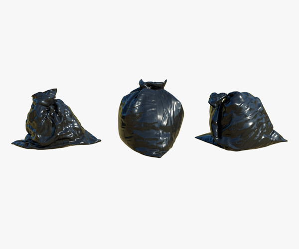 ArtStation - Trash Bag Pack | Resources