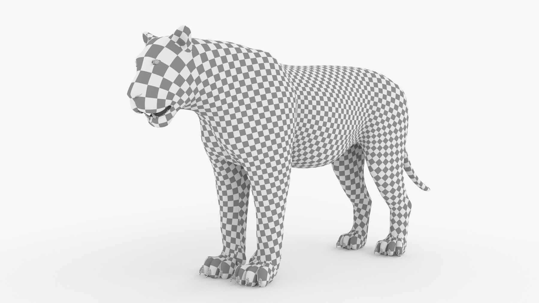 ArtStation - 3D Model: Lion | Game Assets