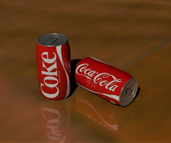 ArtStation - Coke can modling | Artworks