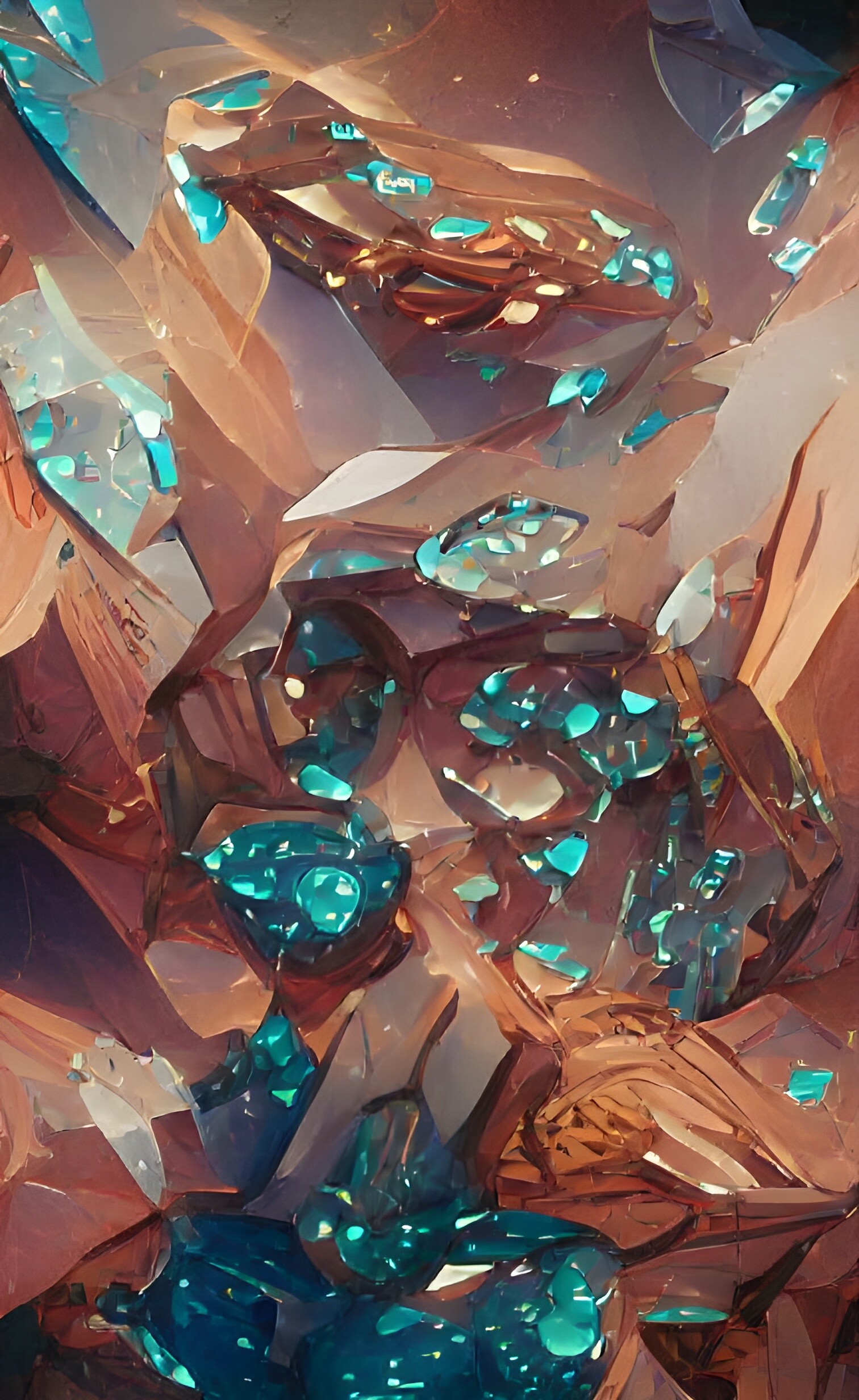 ArtStation - Gemstone blue sky 480 background pack for NFT maker | Game ...