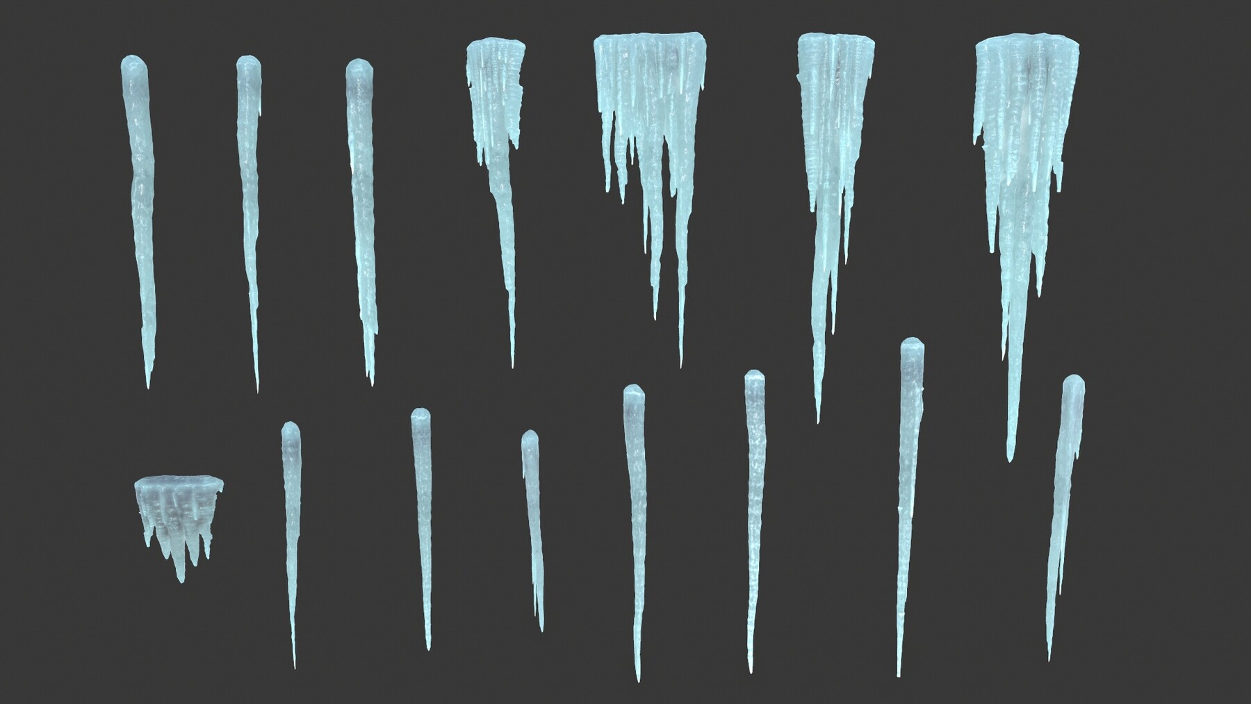 ArtStation - ice set | Game Assets