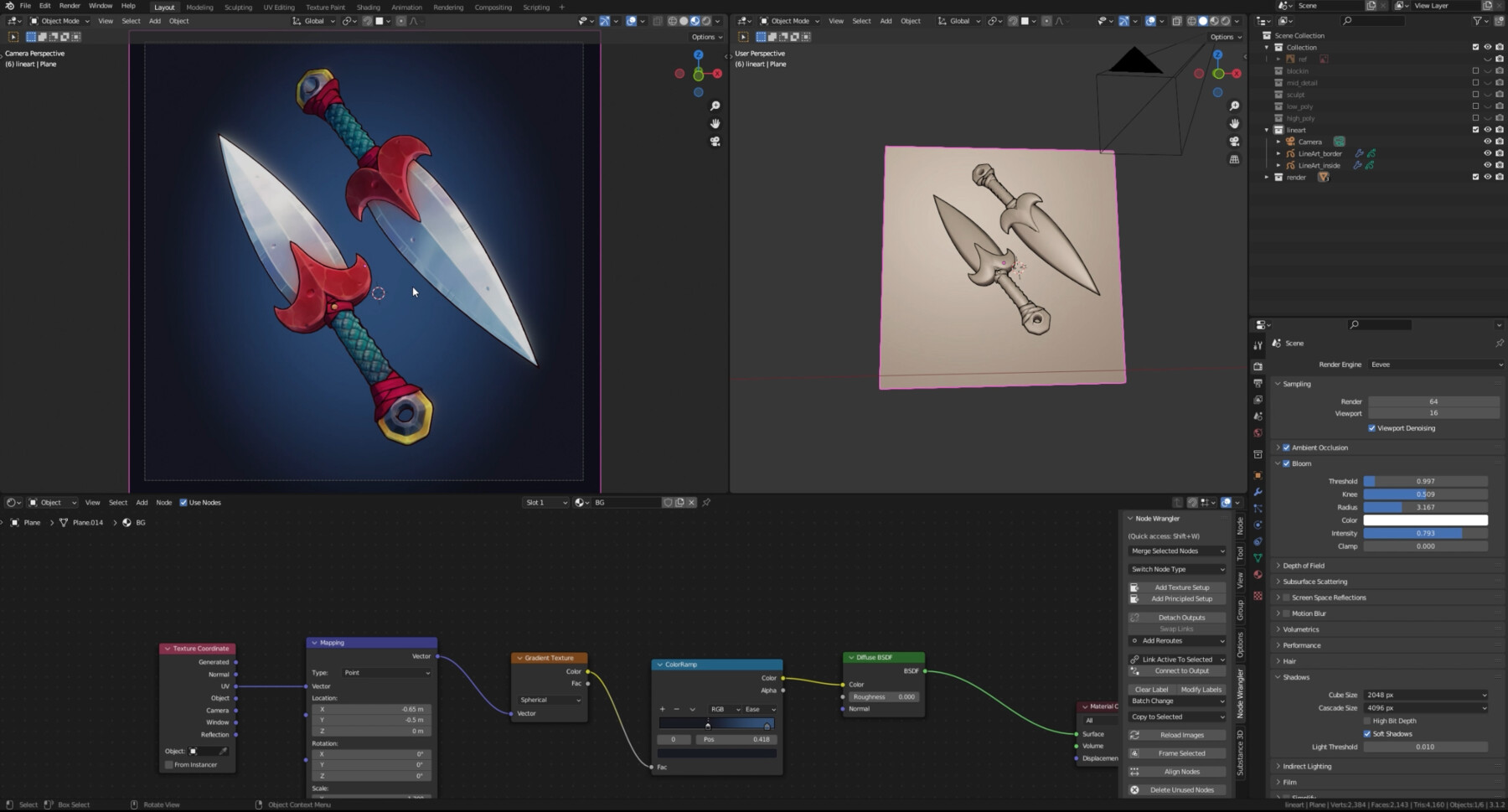 ArtStation - Hand Painted Texturing in Substance Painter | Tutorials