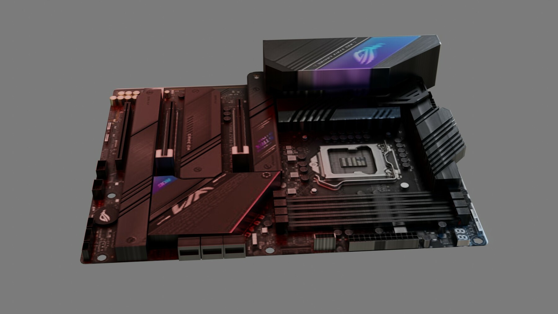 ArtStation - Mother Board - Low Poly | Game Assets