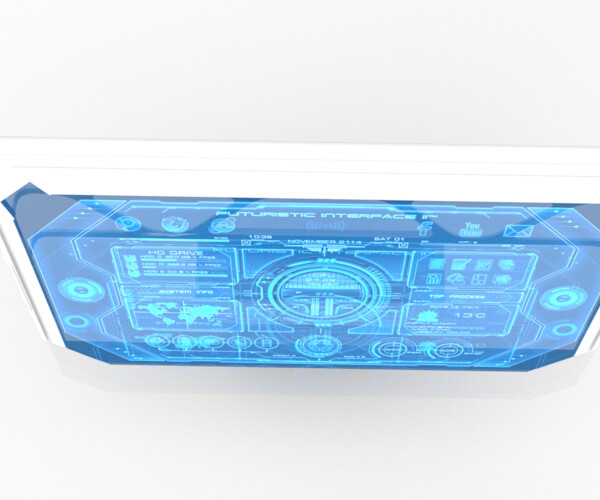 ArtStation - Sci-fi Terminal | Game Assets