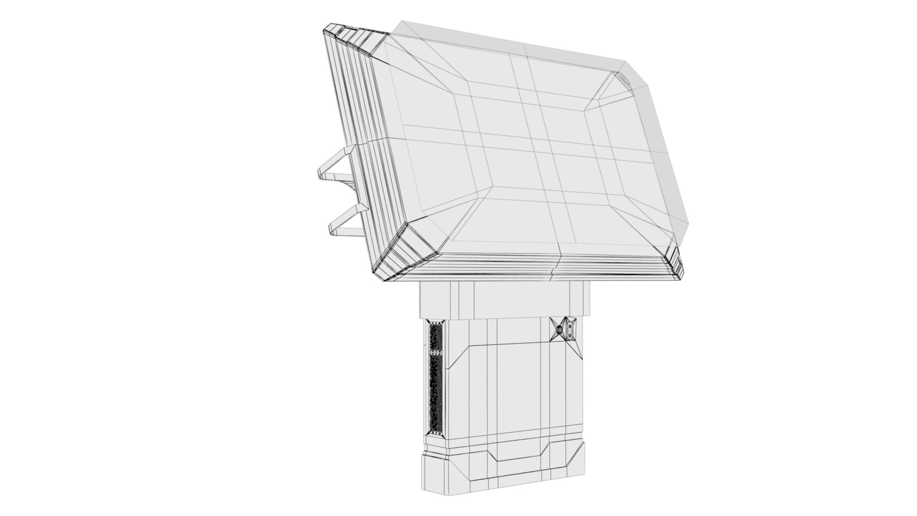 ArtStation - Sci-fi Terminal | Game Assets