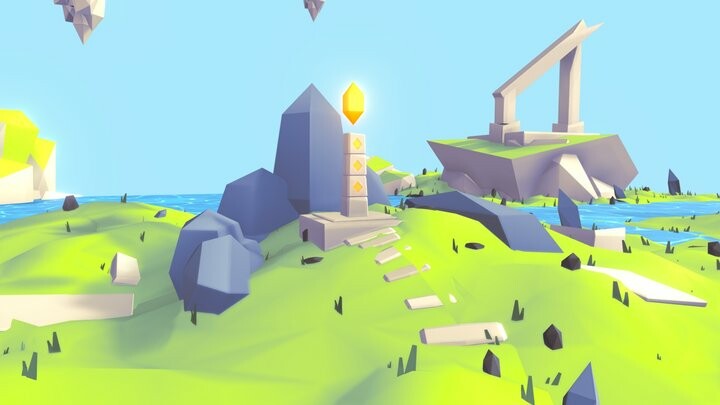 ArtStation - Greenverse - Low poly stylized Environment | Game Assets