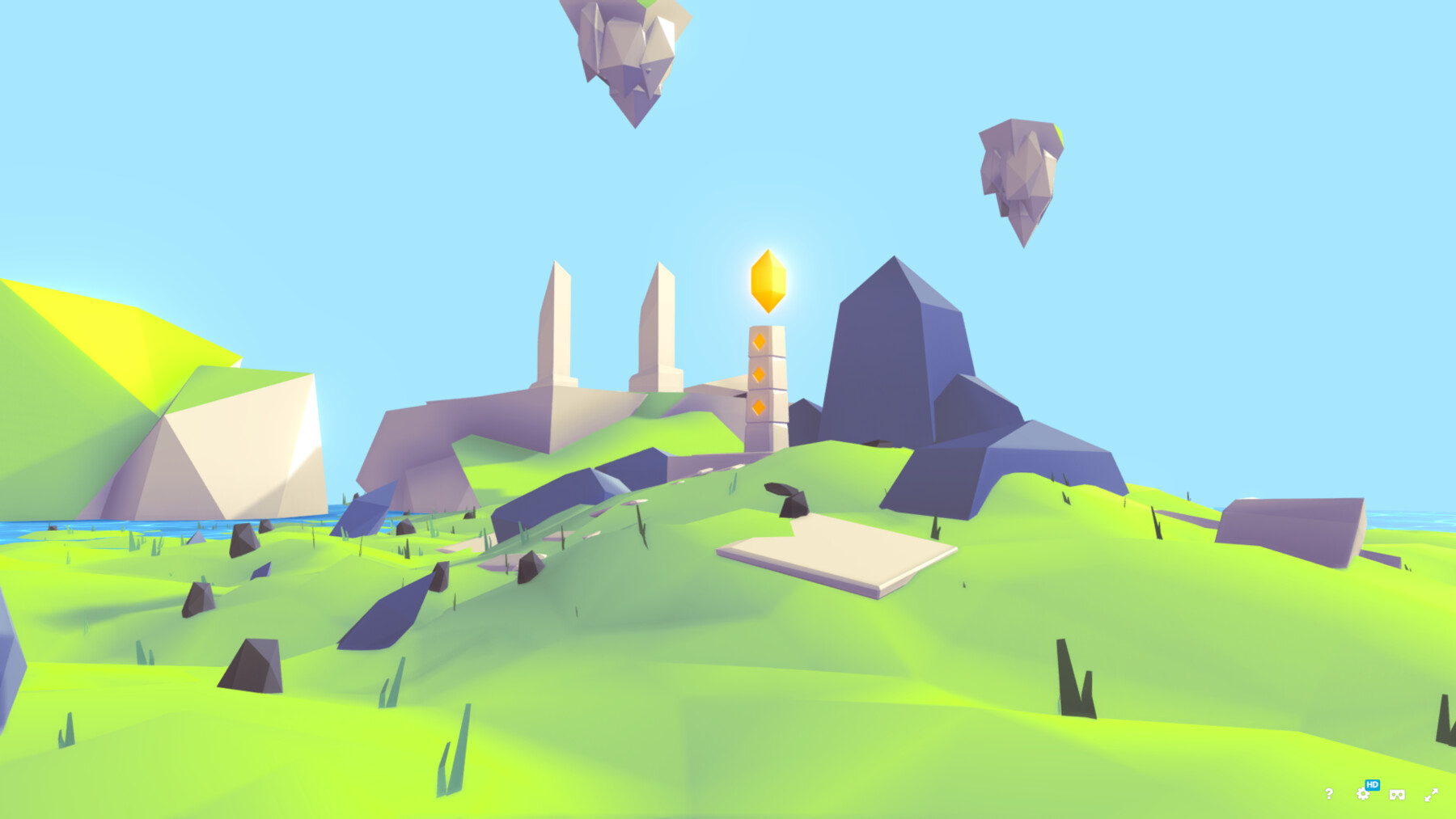 ArtStation - Greenverse - Low poly stylized Environment | Game Assets