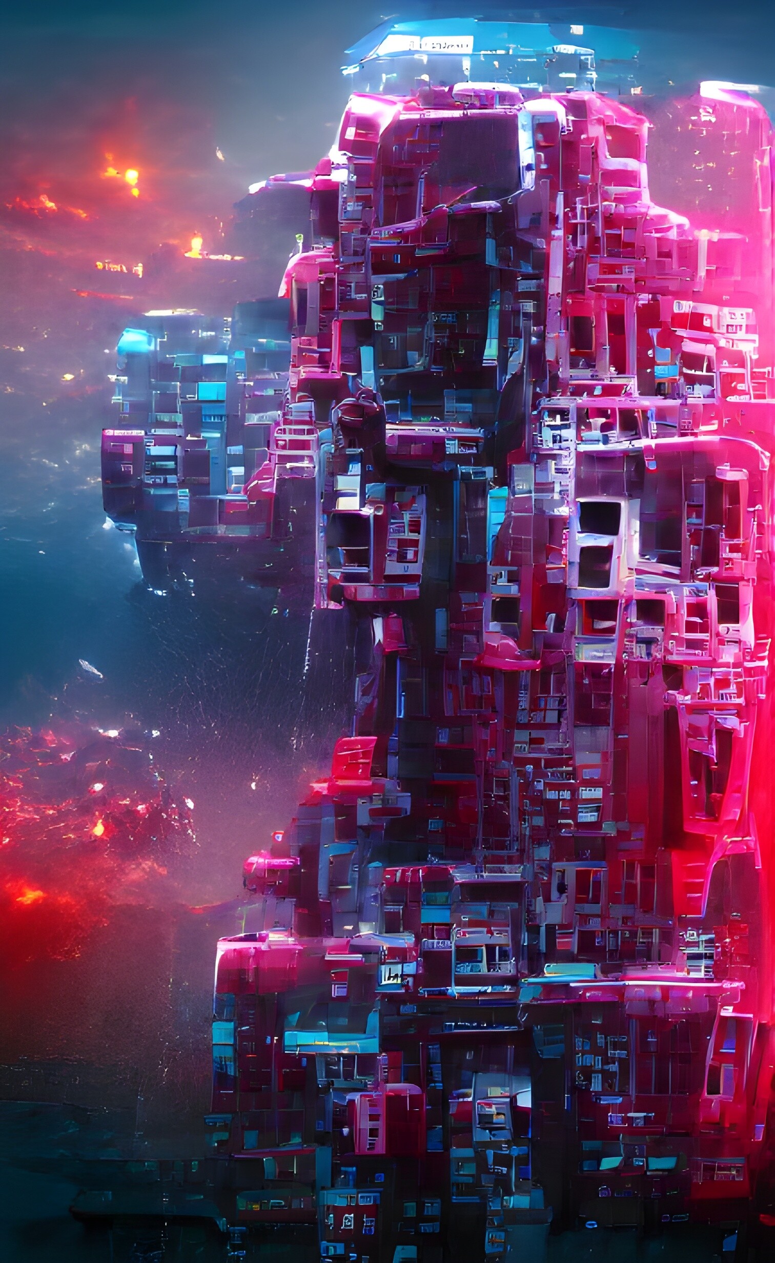 ArtStation - Greeble Zone Highlight 150 PSD Layer Image pack Background ...