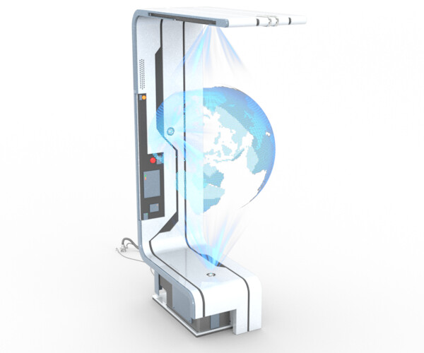 ArtStation - Sci-fi Holographic Display | Game Assets