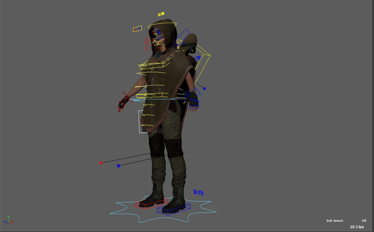 ArtStation - Lara Croft Cozumel Disguise Animation Rig | Game Assets