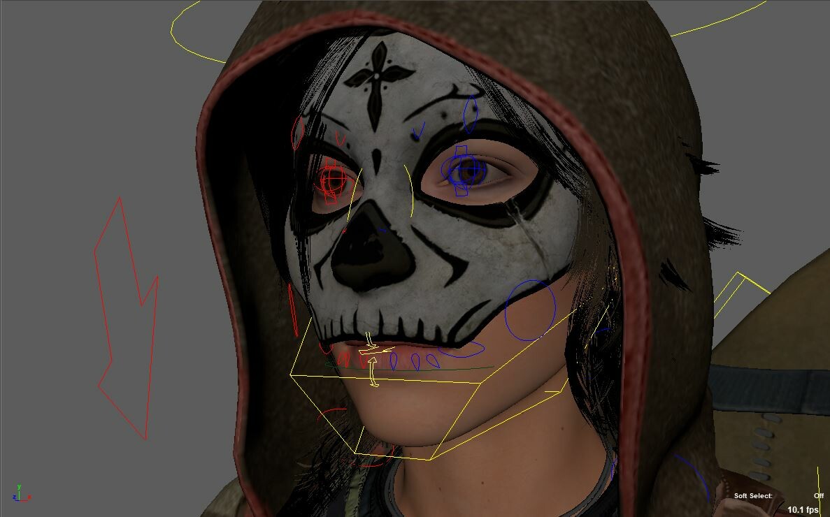 ArtStation - Lara Croft Cozumel Disguise Animation Rig | Game Assets