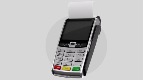 ArtStation - IWL250 card payment machine | Resources