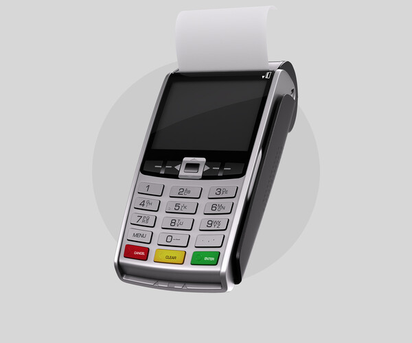 ArtStation - IWL250 card payment machine | Resources