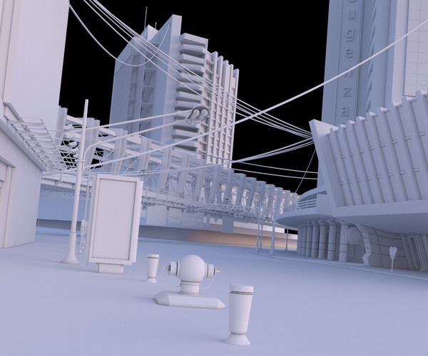 ArtStation - City buildings set | Resources