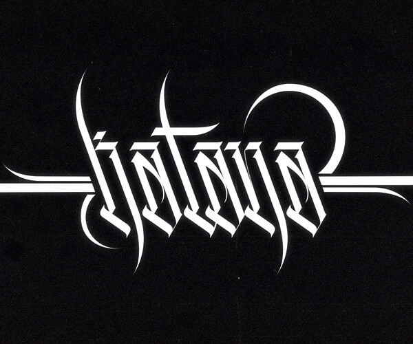 ArtStation - Katana FONT | Artworks