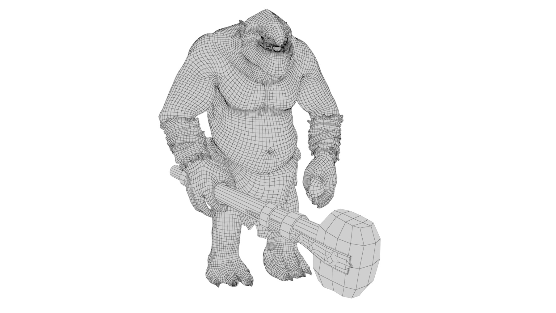 ArtStation - Cave Troll | Game Assets