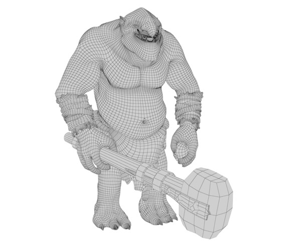 ArtStation - Cave Troll | Game Assets