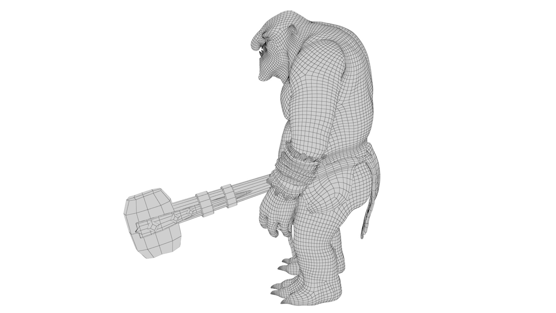 ArtStation - Cave Troll | Game Assets