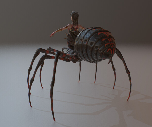 ArtStation - Spider Queen | Game Assets
