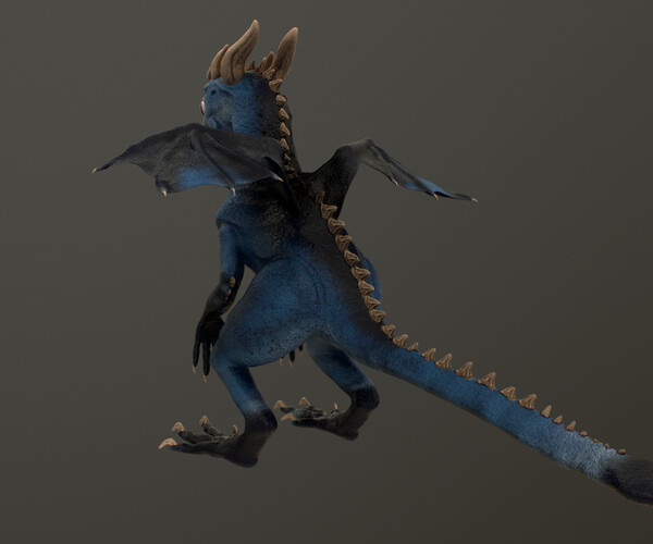 ArtStation - Baby Dragon | Game Assets
