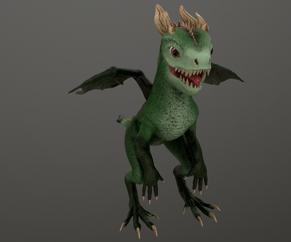 ArtStation - Baby Dragon | Game Assets