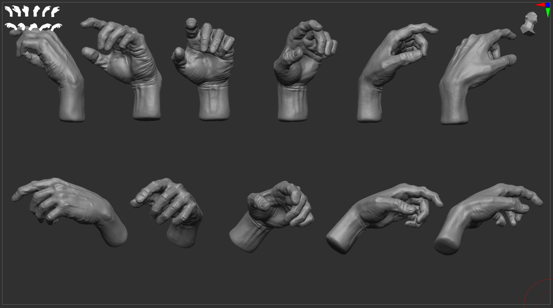 ArtStation - Hand Anatomy Practice | Resources