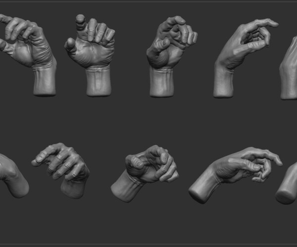 ArtStation - Hand Anatomy Practice | Resources