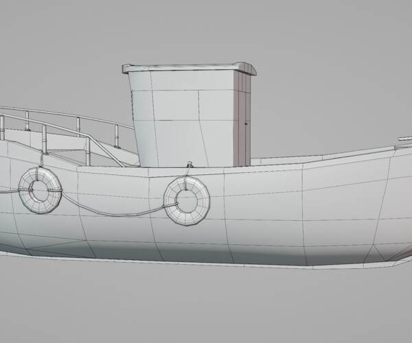 ArtStation - Boat | Game Assets