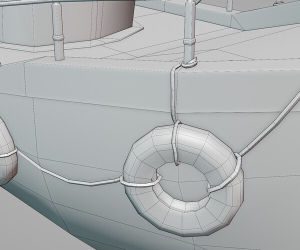 ArtStation - Boat | Game Assets